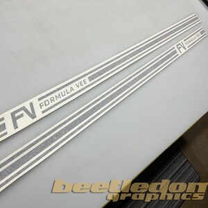 VW Bug/beetle Formula Vee Side Stripe Kit - Etsy