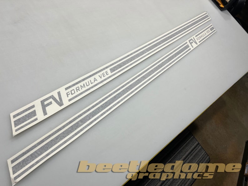 VW Bug/beetle Formula Vee Side Stripe Kit - Etsy