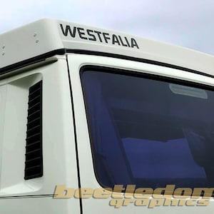 Westfalia Pop Top Vinyl Decal/sticker Set - VW Vanagon - Etsy
