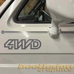 Vanagon VW/4WD/2WD Vinyl Decal/stickers Westfalia Syncro - Etsy