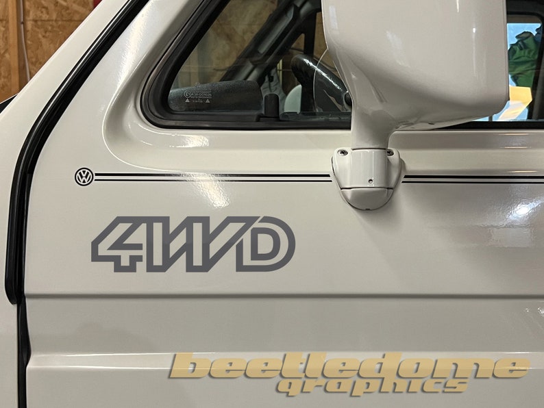 Vanagon VW/4WD/2WD Vinyl Decal/stickers Westfalia Syncro - Etsy