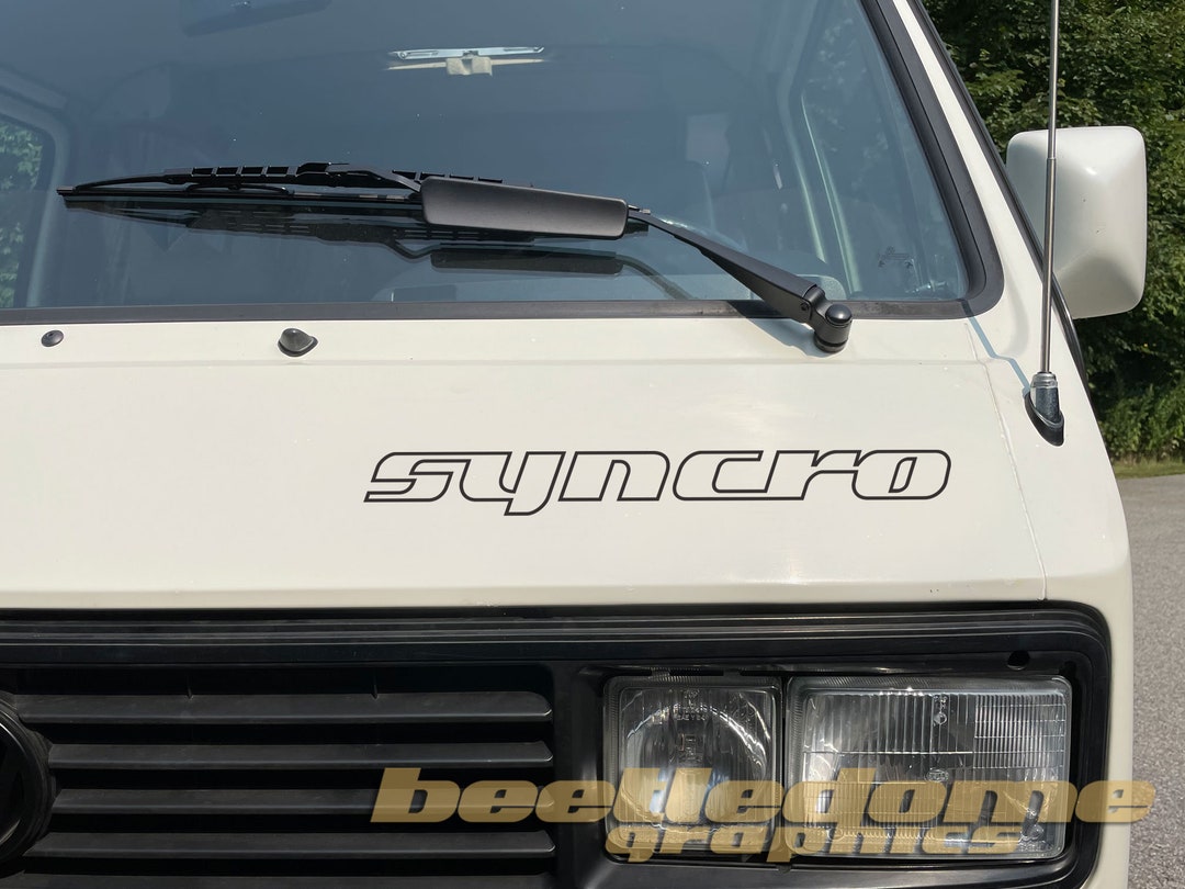 VW Vanagon SYNCRO Vinyl Decal/sticker Westfalia - Etsy