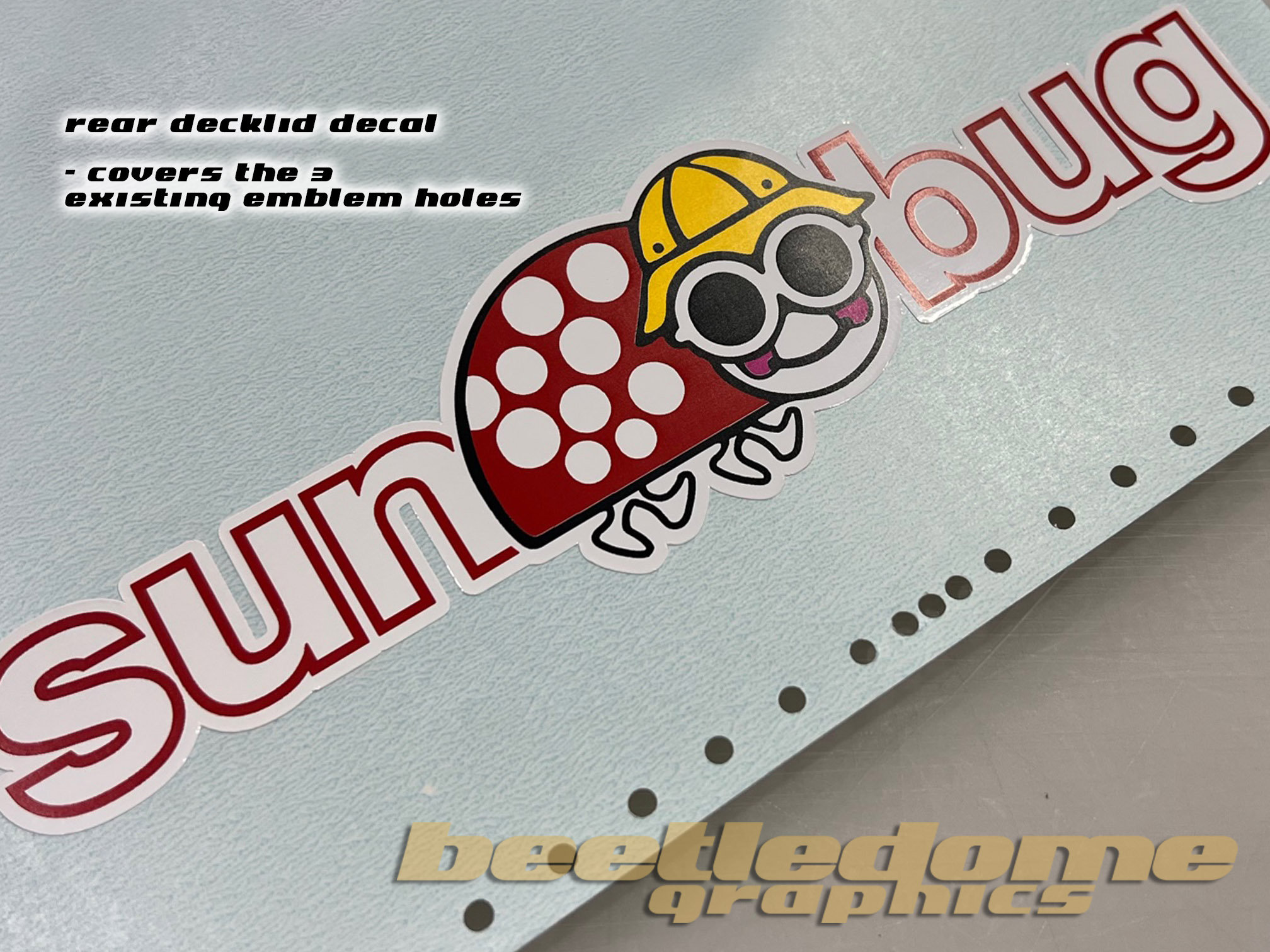 VW Bug/beetle Sun Bug Stripe Kit - Etsy