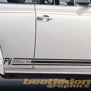 VW Bug/beetle Formula Vee Side Stripe Kit - Etsy