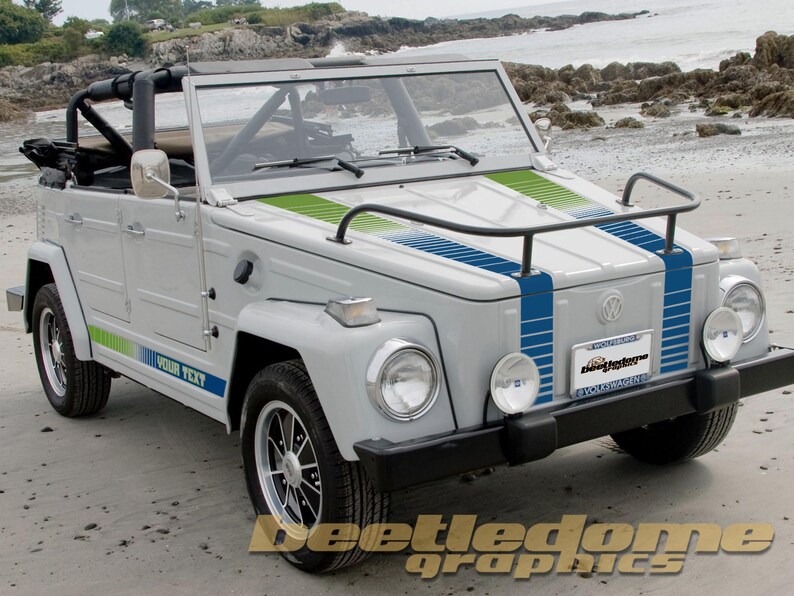Custom VW Thing "the Thing" Strobe Stripe Kit - Customized Message - Etsy