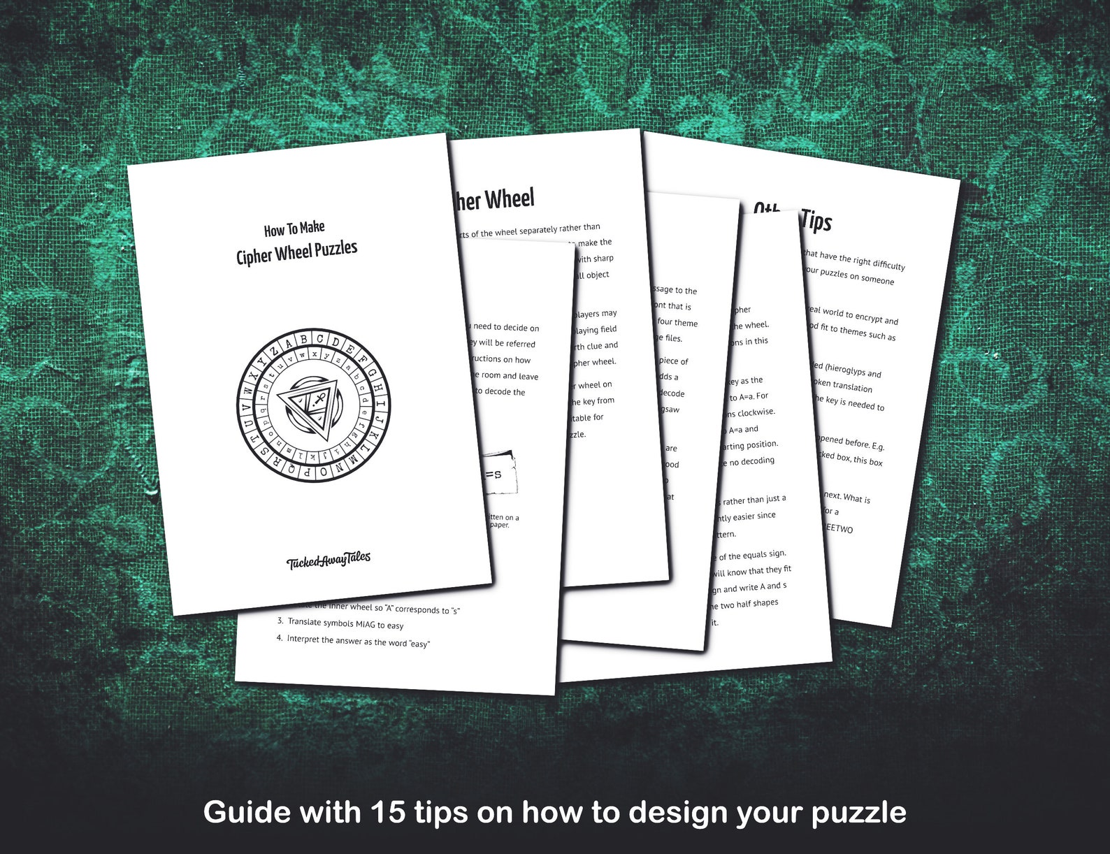 Cipher Wheel Printable Template Bundle - Etsy