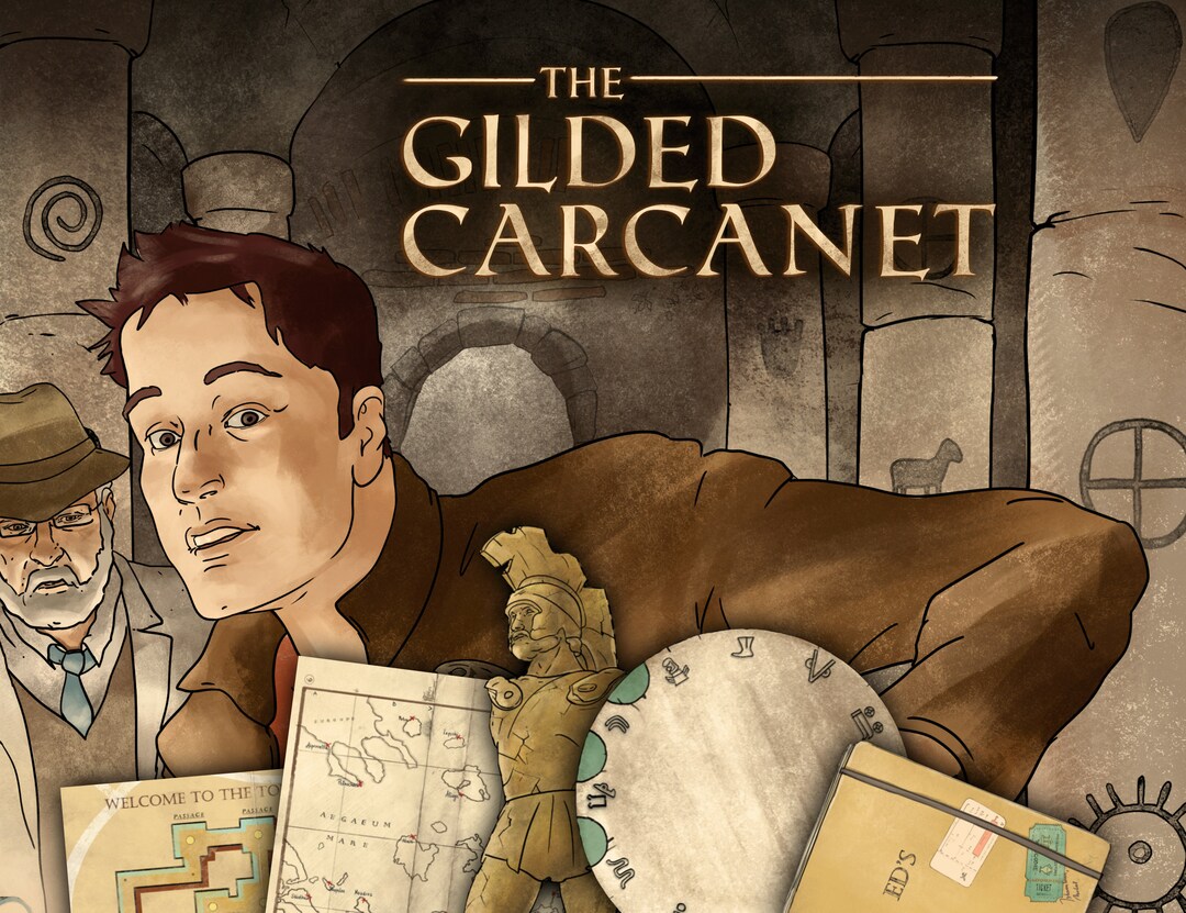 The Gilded Carcanet - Printable Escape Game - Instant Download - Etsy