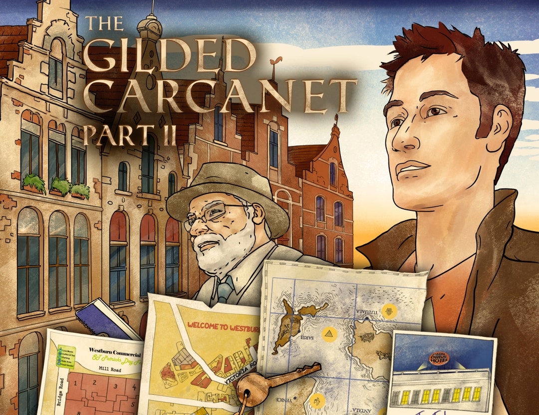 The Gilded Carcanet Part 2 - Printable Escape Room Game - Etsy