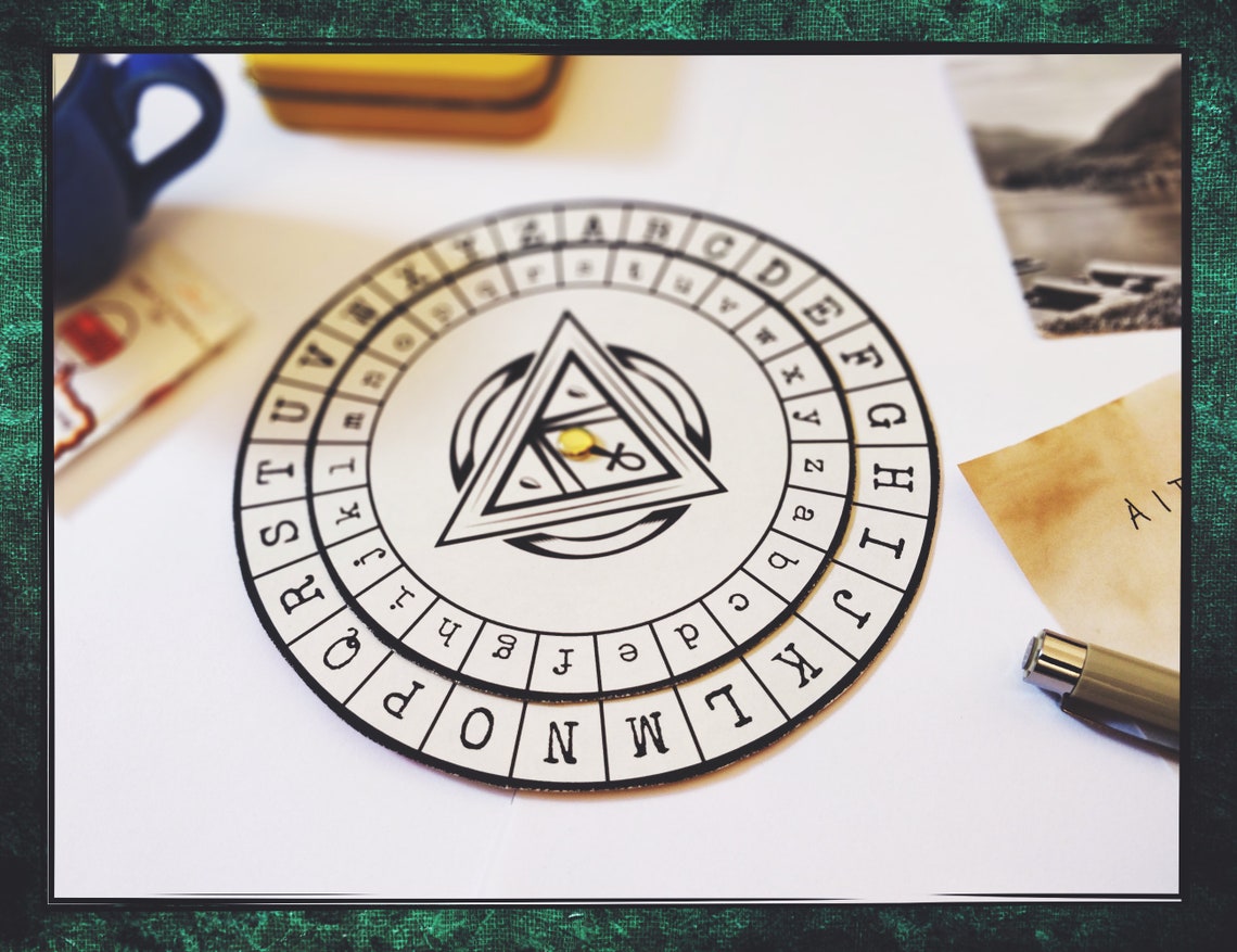 Cipher Wheel Printable Template Bundle - Etsy