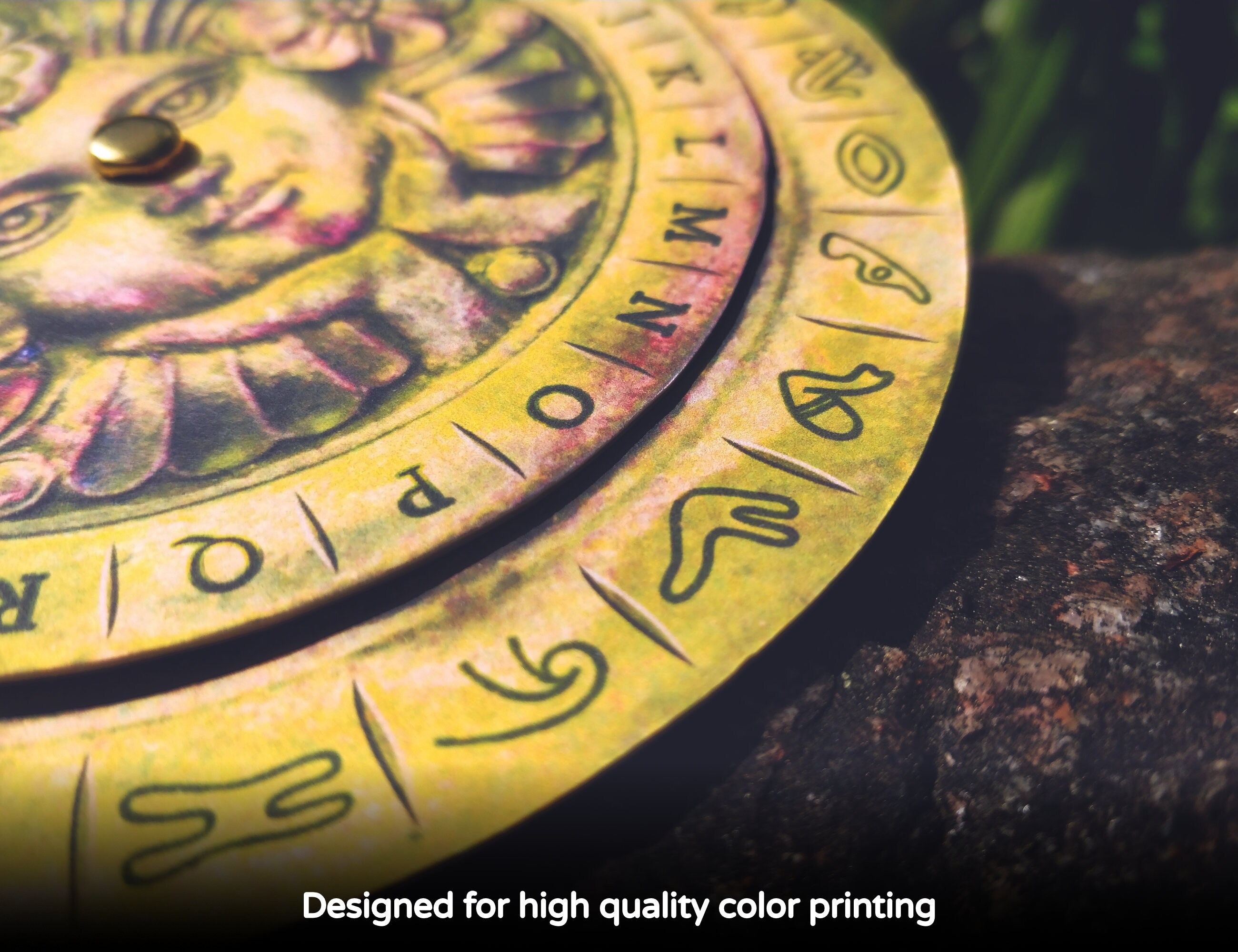 Ancient Cipher Wheel Printable Template - Etsy