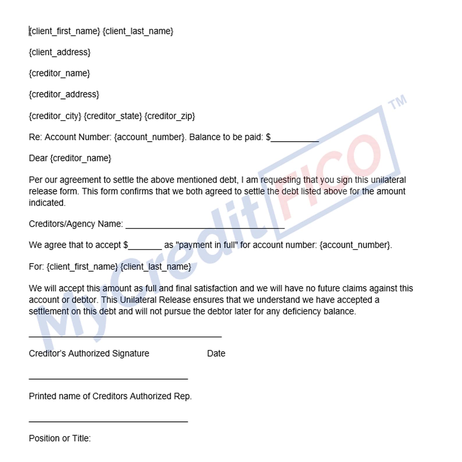 Credit Repair Templates - DIY - Etsy