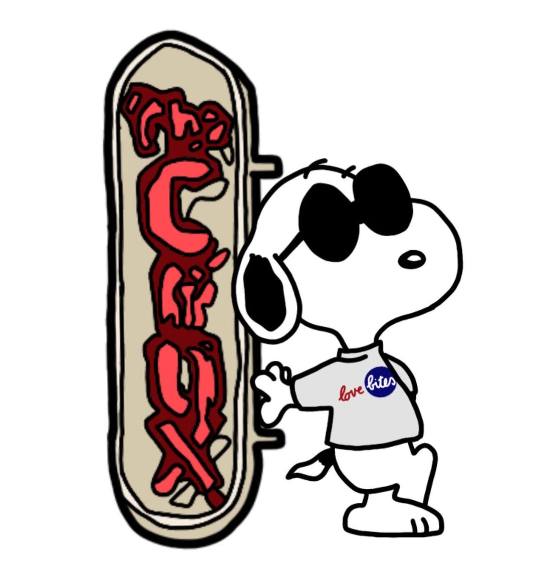 Djo Snoopy Sticker From the Crux - Etsy