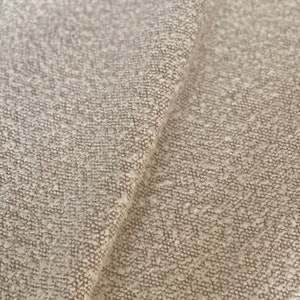 Boucle Upholstery Fabric by Metre | BEIGE (2A) - Etsy