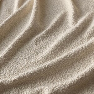 Boucle Upholstery Fabric by Metre CREAM 3B - Etsy Australia