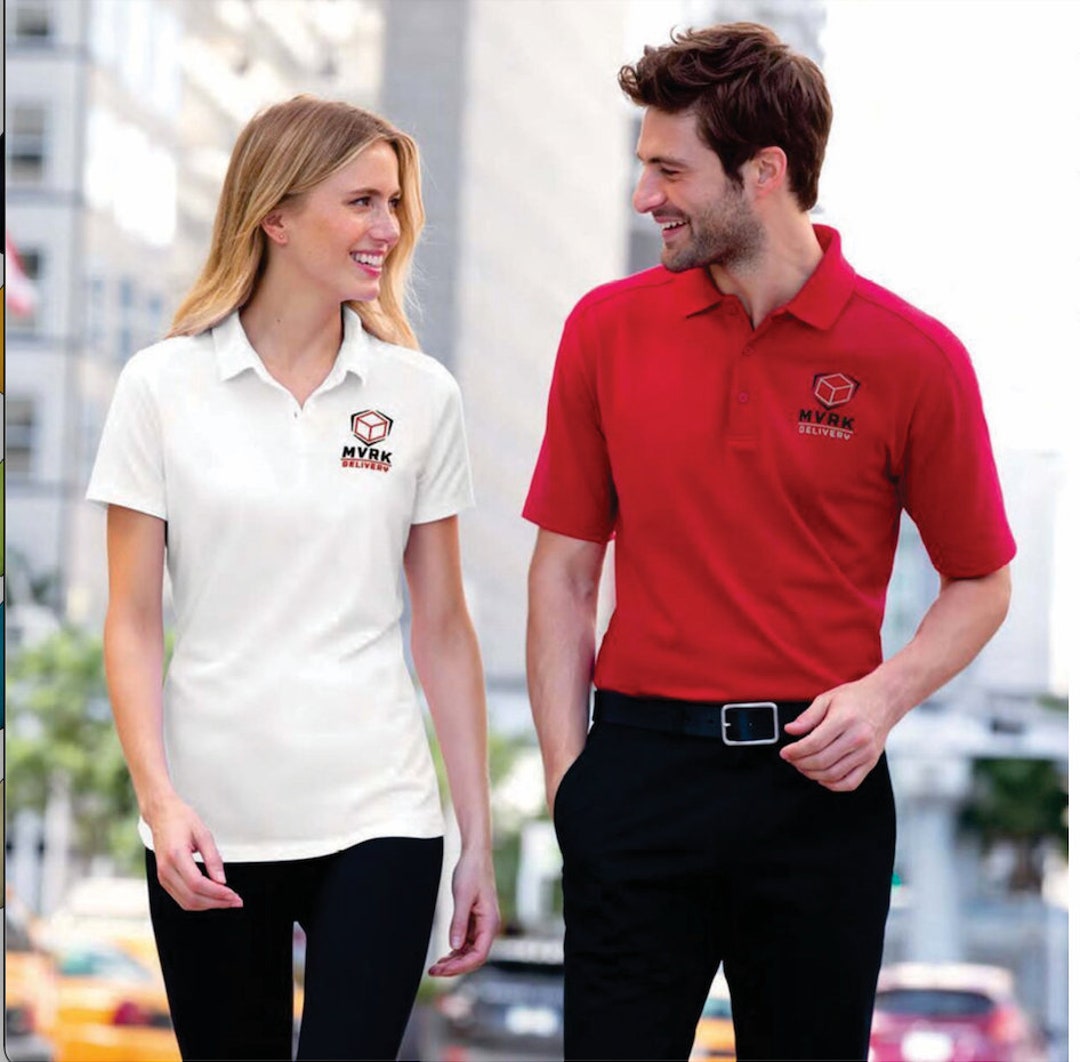 Custom Embroidered Drifit Polo T-shirt|personalized Logo on Left Chest ...