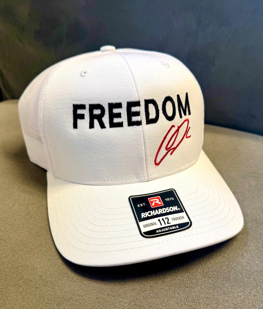 Charlie Kirk FREEDOM Hat, Embroidered Adjustable Baseball Cap, RIP Charlie Kirk, Multiple Colors ...