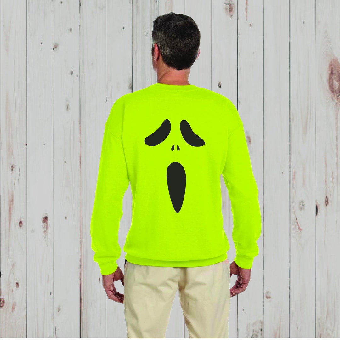Scream Spooky Halloween Crewneck Sweater, Sweatshirt Jack O Lantern ...