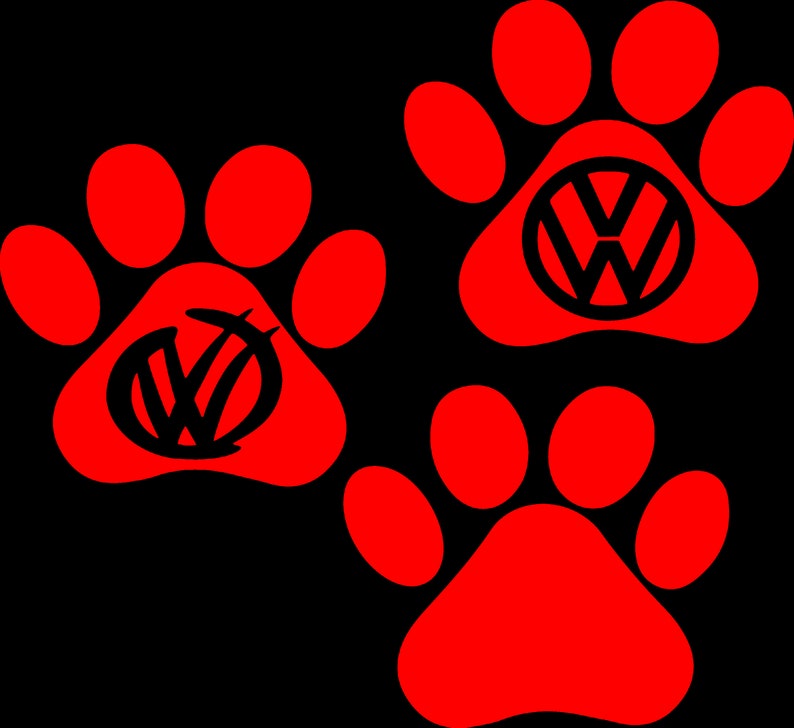 Dub Dog on Board Vinyl Sticker/decal Personalised VW Vdub Veedub ...