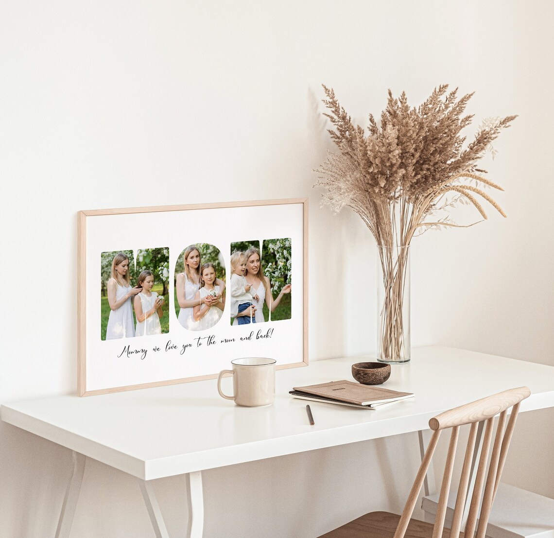 Personalized Gift for Mom, Mommy Photo Collage, Mother's Day Gift ...