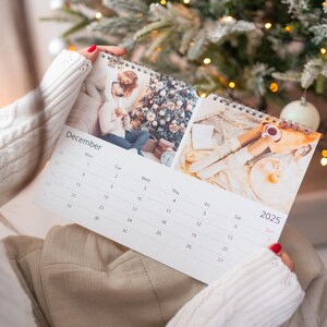 Photo Calendar 2025, Family Photo Calendar, Personalized Calendar 2025 ...