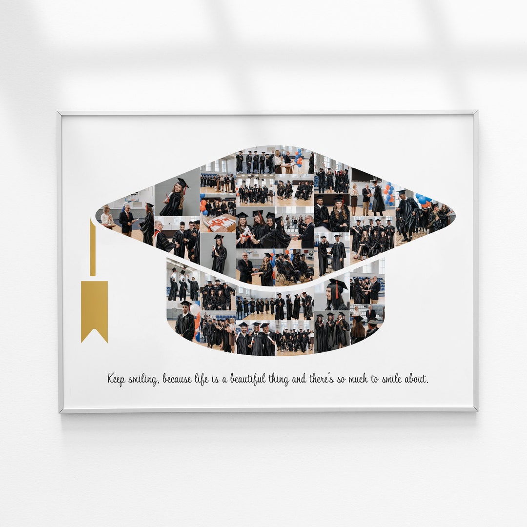 Graduation Photo Collage, Graduation Gifts, Class of 2023, Graduation ...