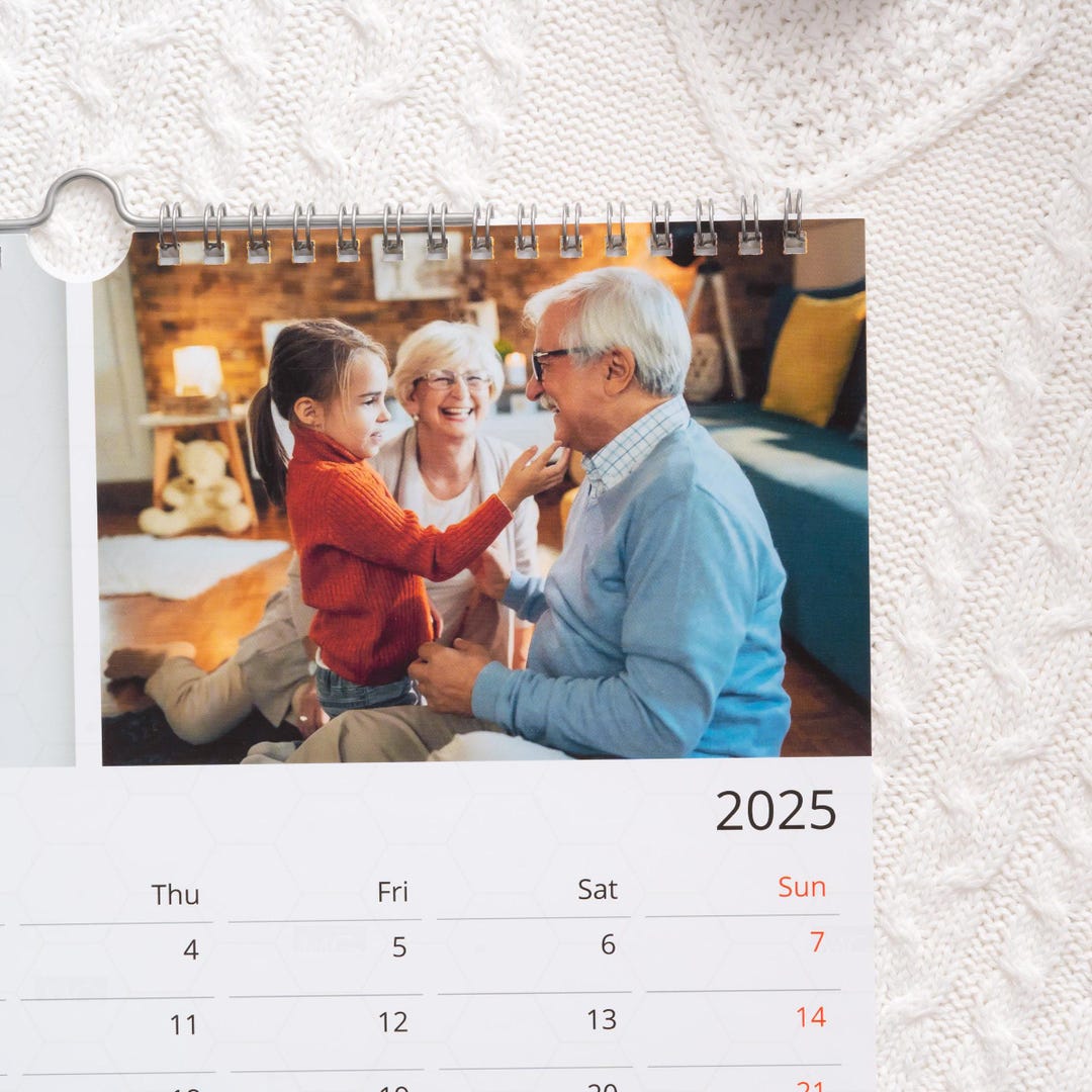 2026 Personalized Calendar, Custom Photo Calendar, Family Wall Calendar ...