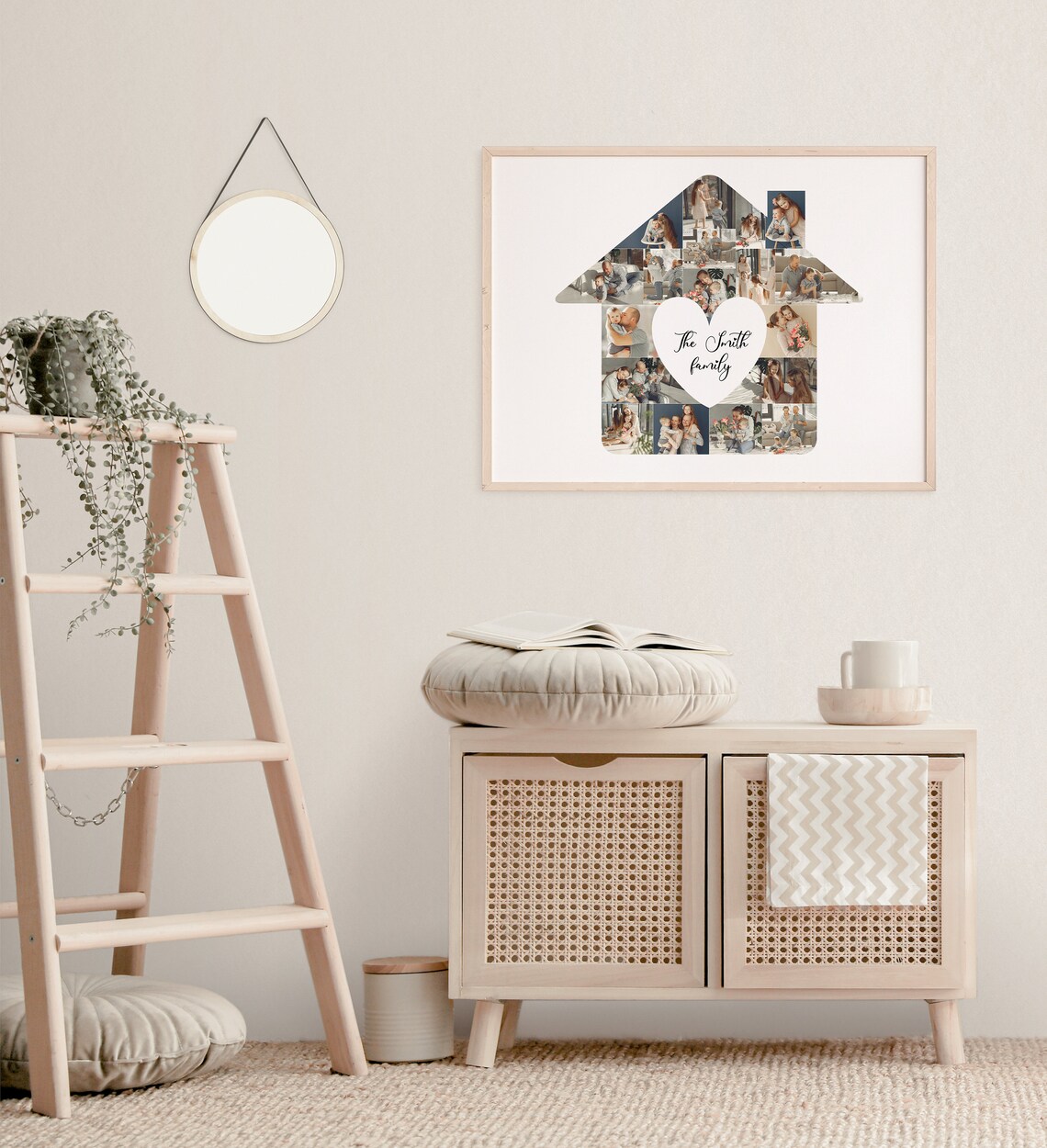 House Photo Collage, Family Photo Collage, Custom Photo Collage, Family ...