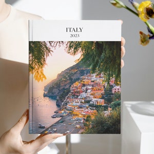 Italy Photo Album Book, Personalized Photo Album, Our Adventure Book ...