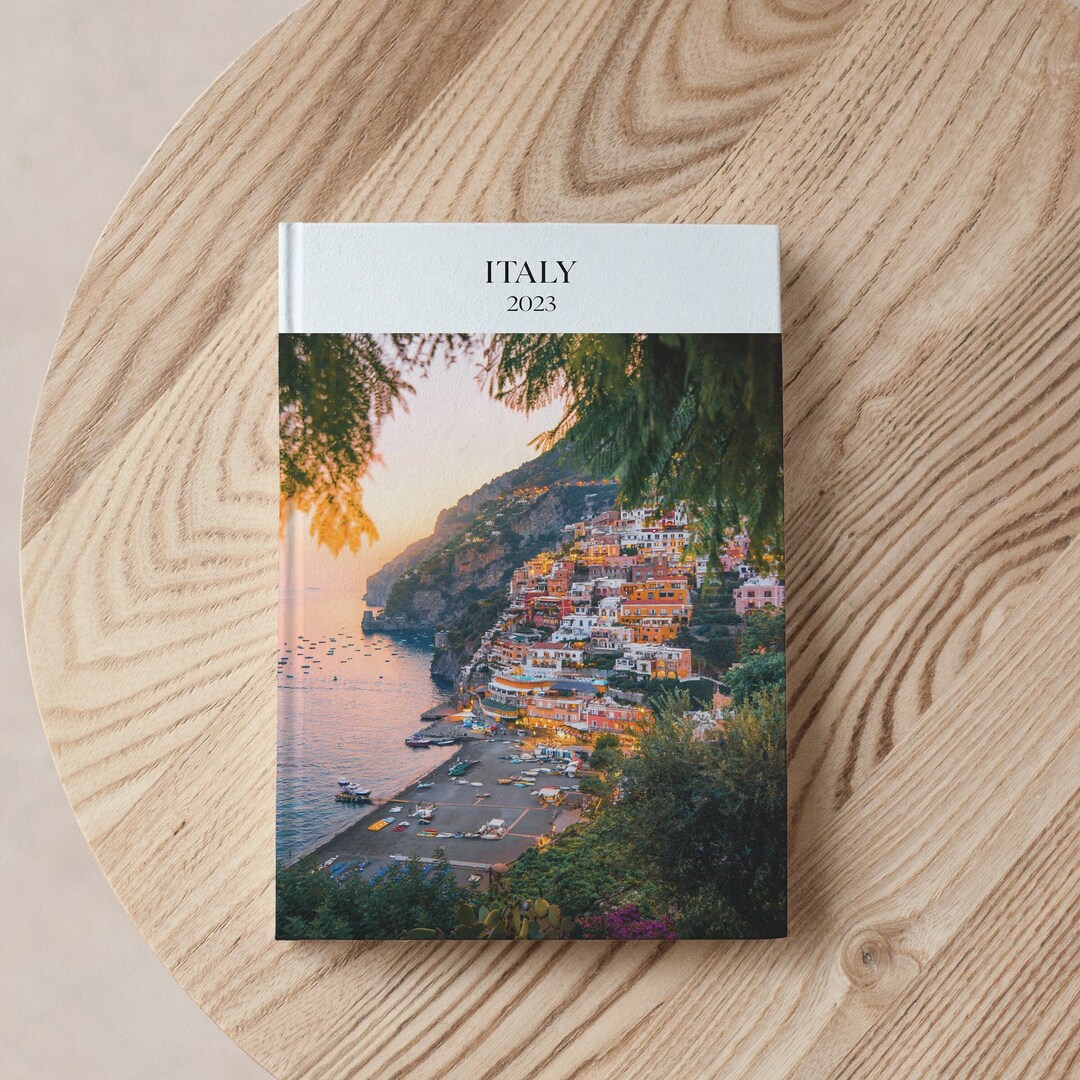 Italy Photo Album Book, Personalized Photo Album, Our Adventure Book ...