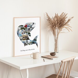 Fish Photo Collage, Personalized Gift for Fisherman, Fishing Gift for ...