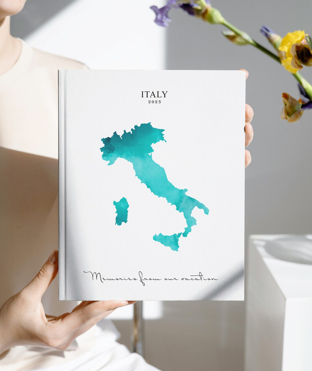 Personalized Photo Album Book, Italy Photo Album, Our Adventure Book ...