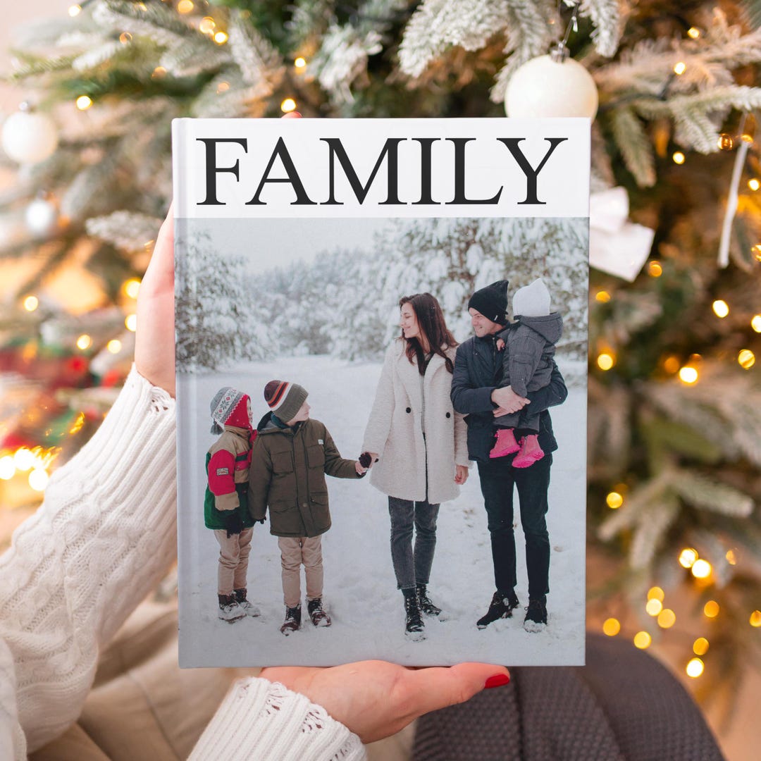 Personalized Family Photo Album, Custom Album for Family Memories ...