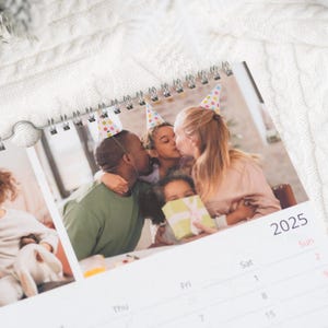 2025 Wall Calendar, Personalized Photo Calendar, Custom Photo Calendar ...