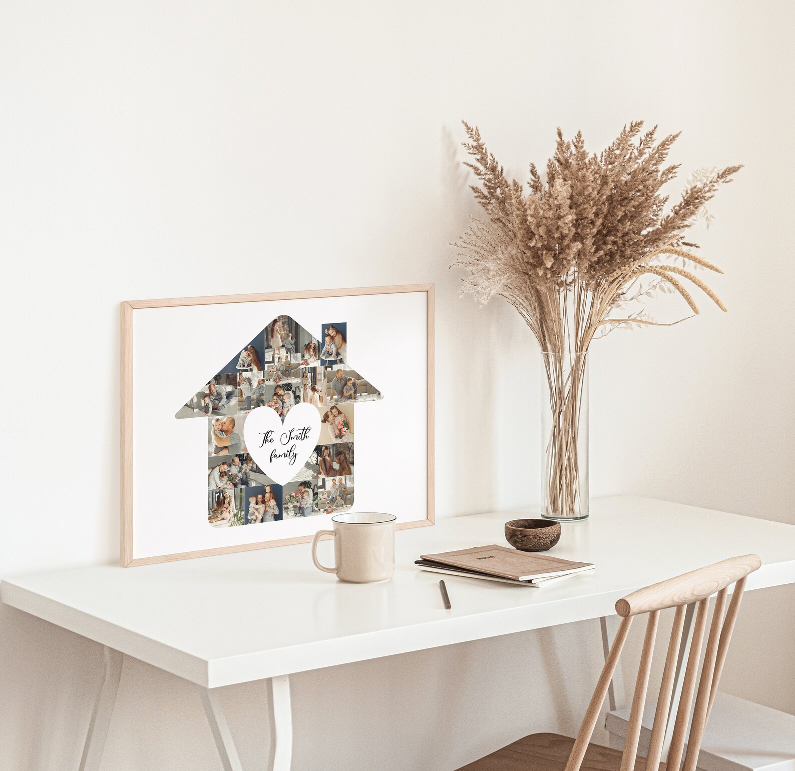 House Photo Collage, Family Photo Collage, Custom Photo Collage, Family ...