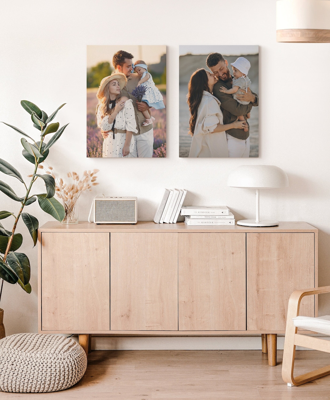 Customizable Family Photo Canvas, Custom Canvas Print, Personalized ...