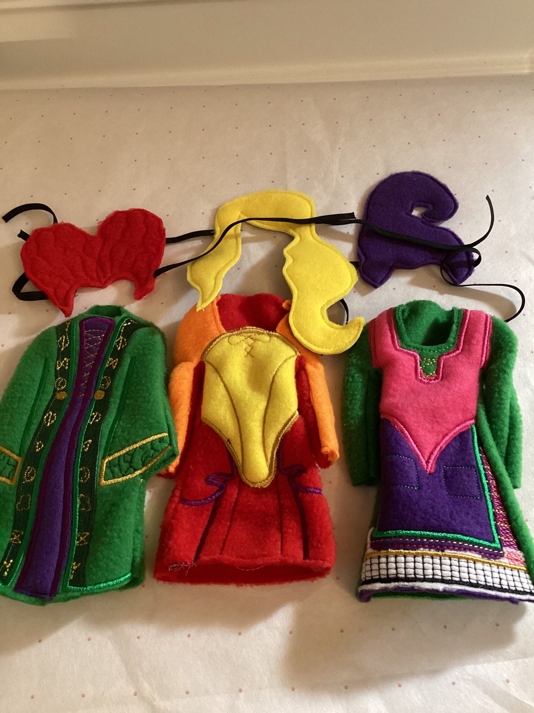 Elf Hocus Pocus Costumes 6 Pc Bundle - Etsy