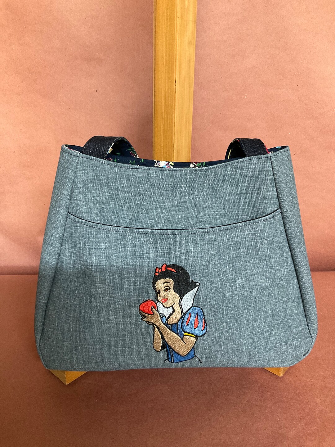 Vinyl Teardrop Tote Bag - Etsy