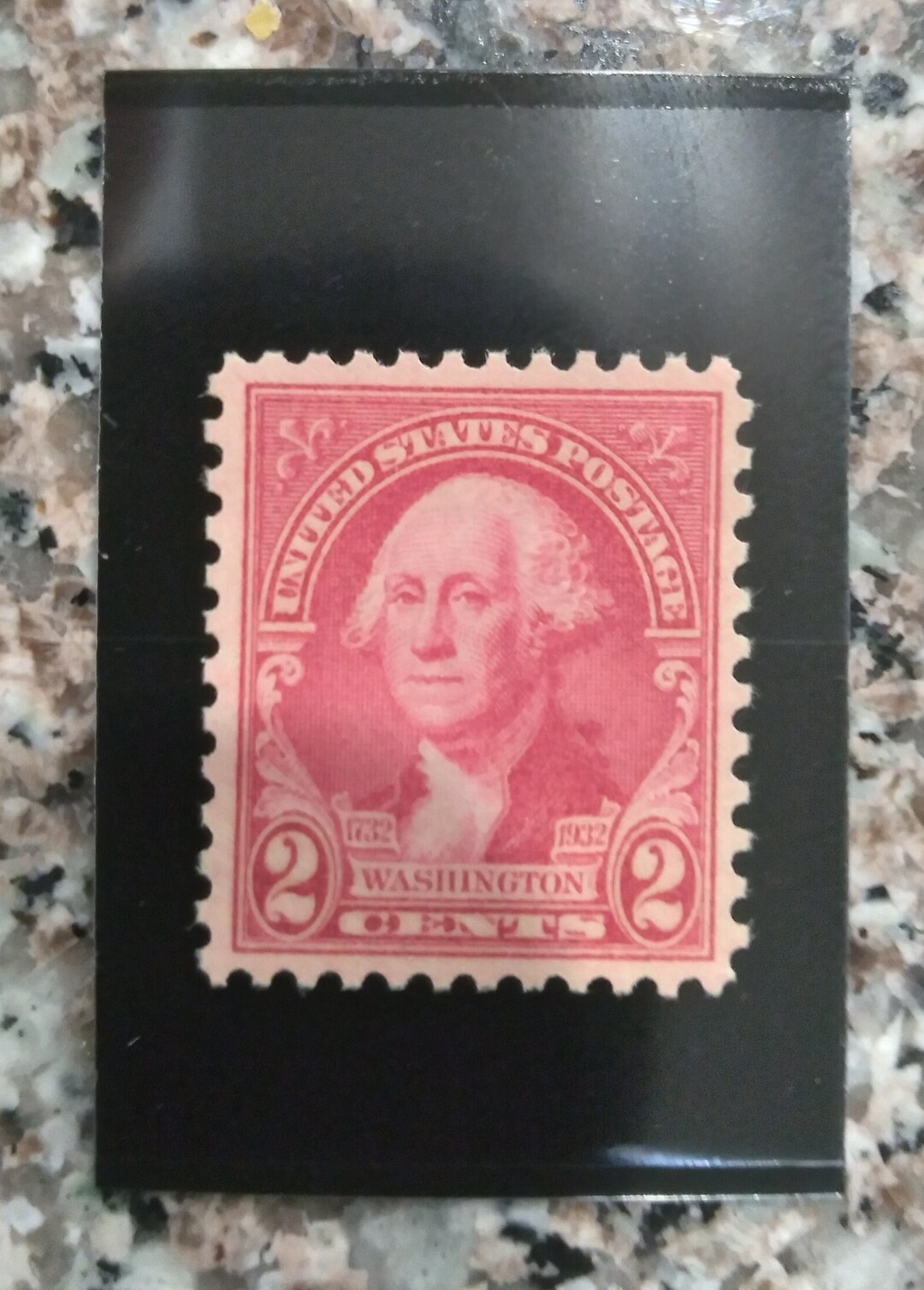 1932 George Washington 2 Cent Stamp - Etsy