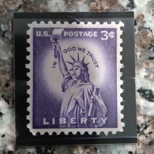 3 Cent Liberty Stamp - Etsy