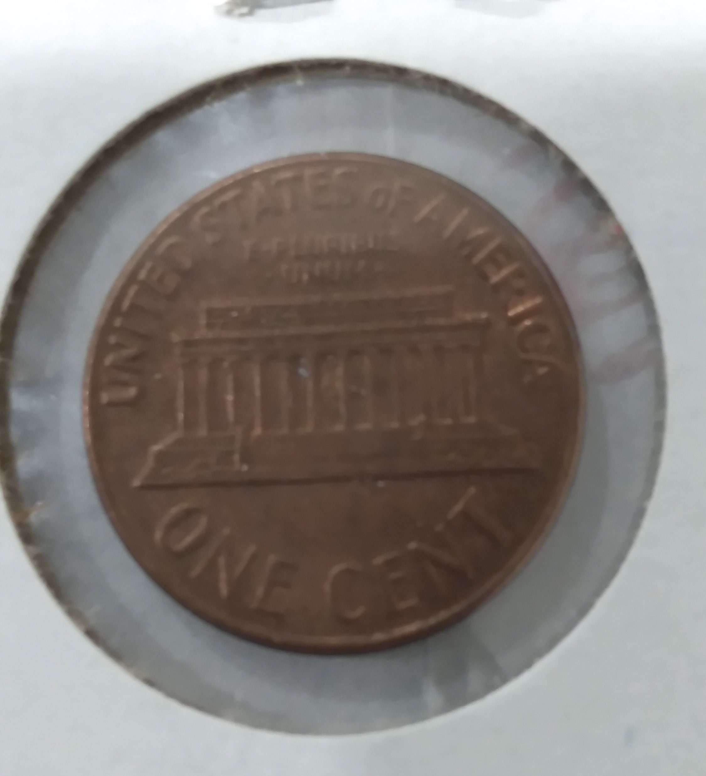 Vintage 1969D Lincoln Penny Tint of Red on Reverse. Penny Has - Etsy