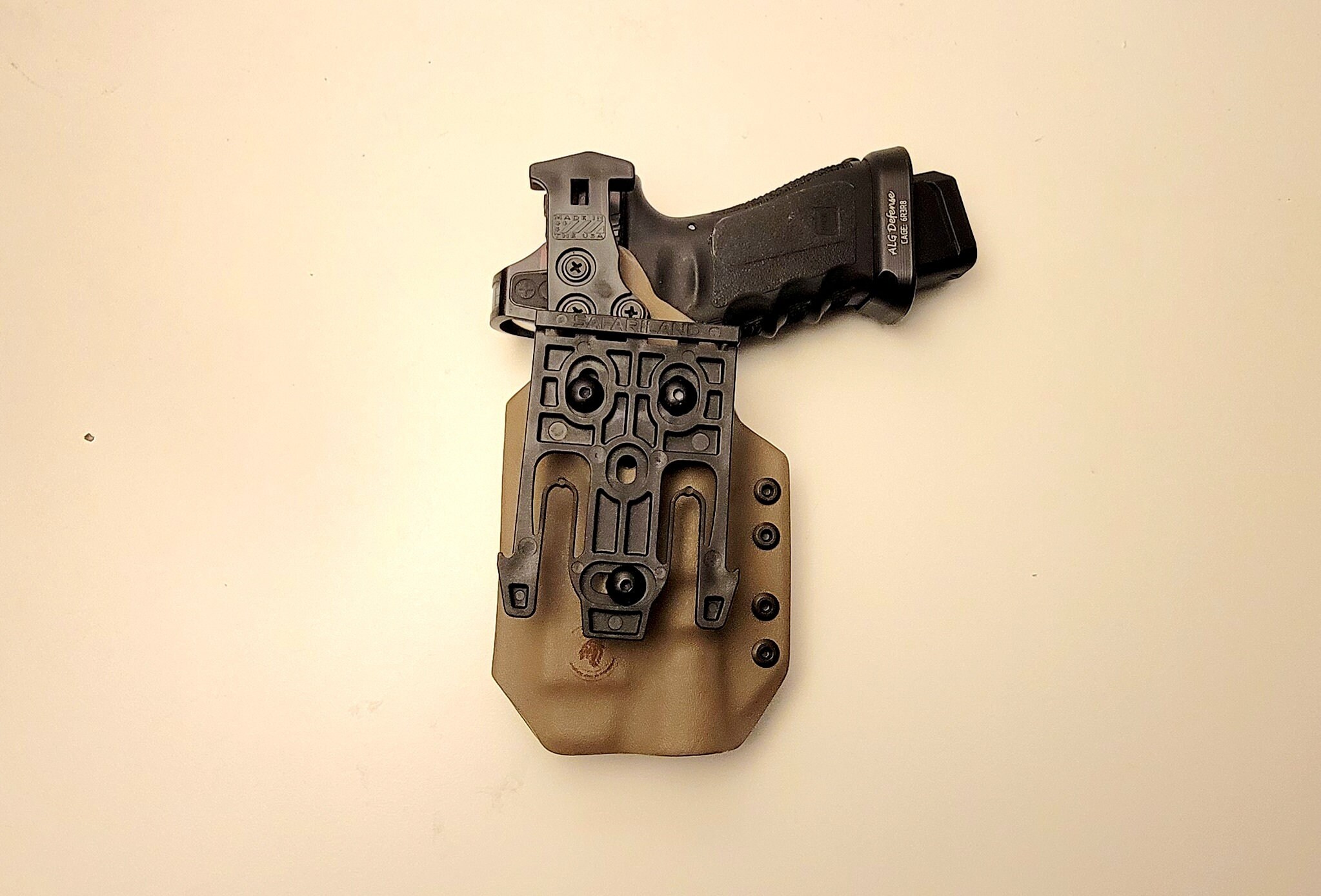 LEVEL 2 DUTY Holster for GLOCK 17/19 Gen 3-5 X300 U-A W/ S. Qls Fork ...