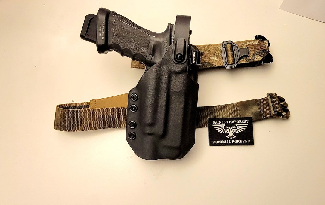 LEVEL 2 Duty Holster for GLOCK 17/19 Gen(3-5) X300 U-A W/ S. QLS Fork ...