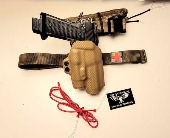 DROP HOLSTER for SPRINGFIELD Armory 1911 Operator carbon | Etsy