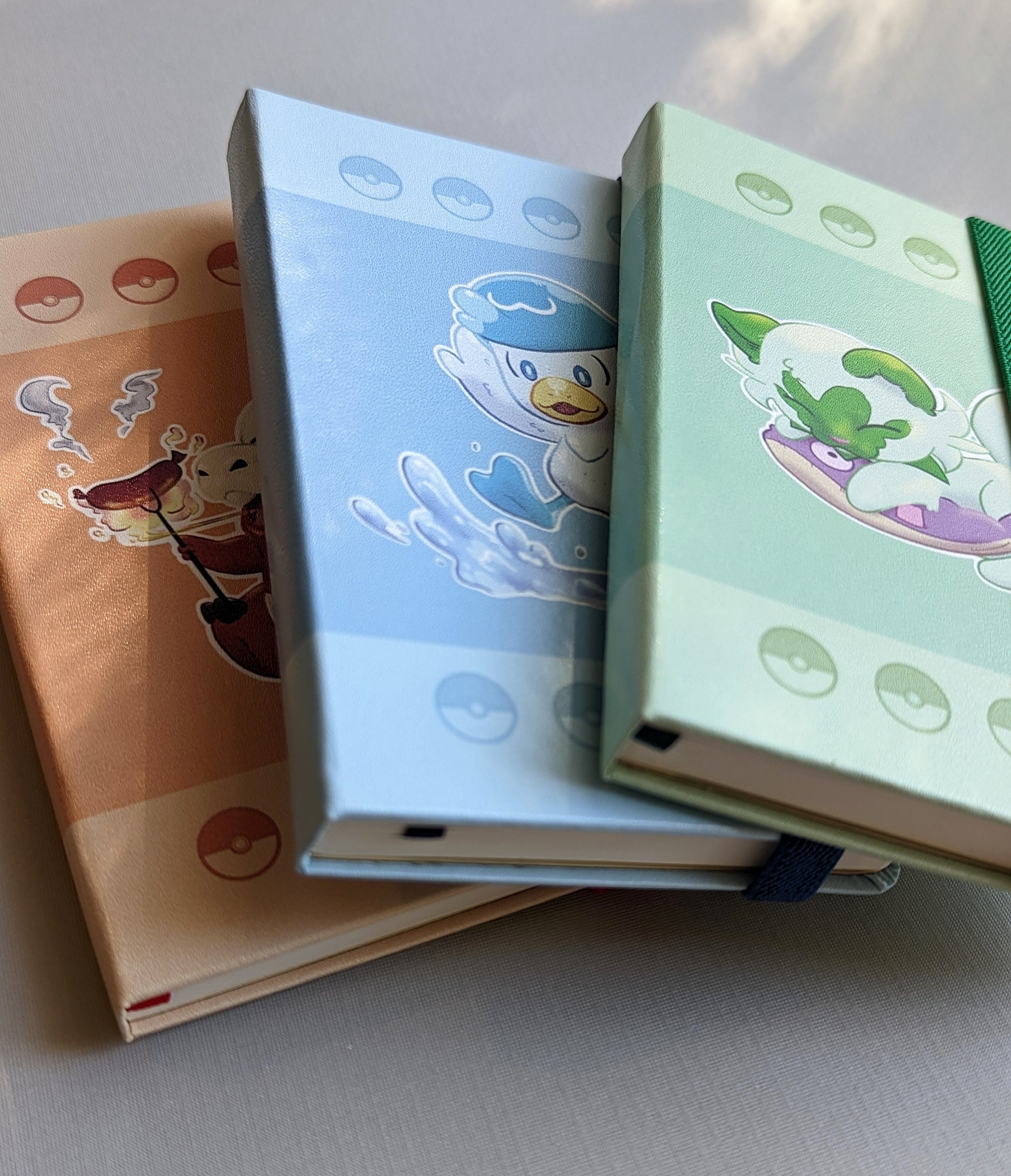 Pokemon Paldea Starter Leatherette Blank Book/journal/sketchbook ...
