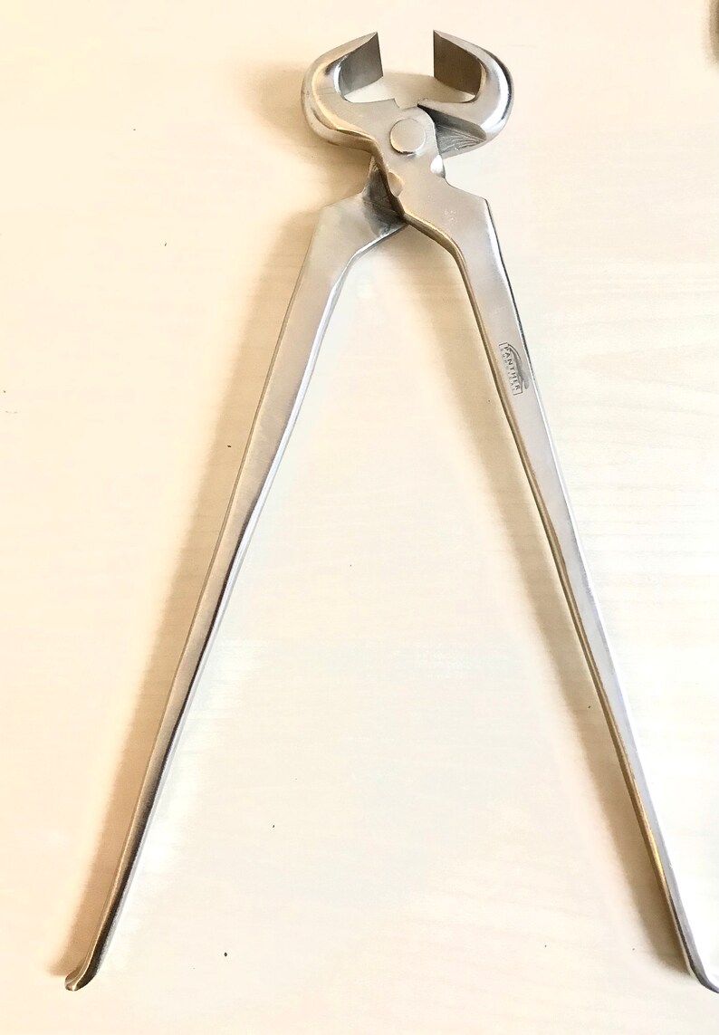 Solid Stainless Steel Farrier Hoof Cutter Nipper Horse Hoof Pliers ...