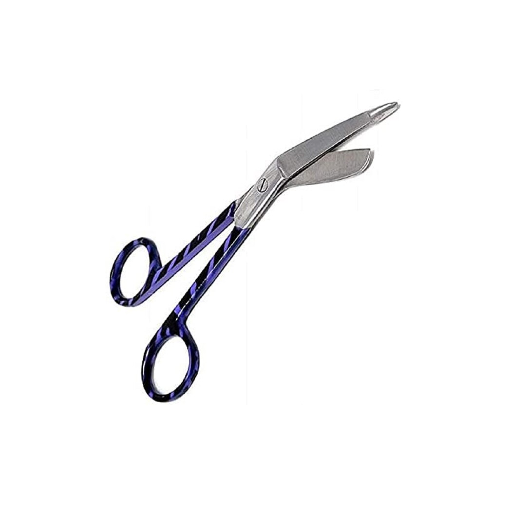 Lister Bandage Scissor 5.5'' Purple Color Coated Nursing Student ...