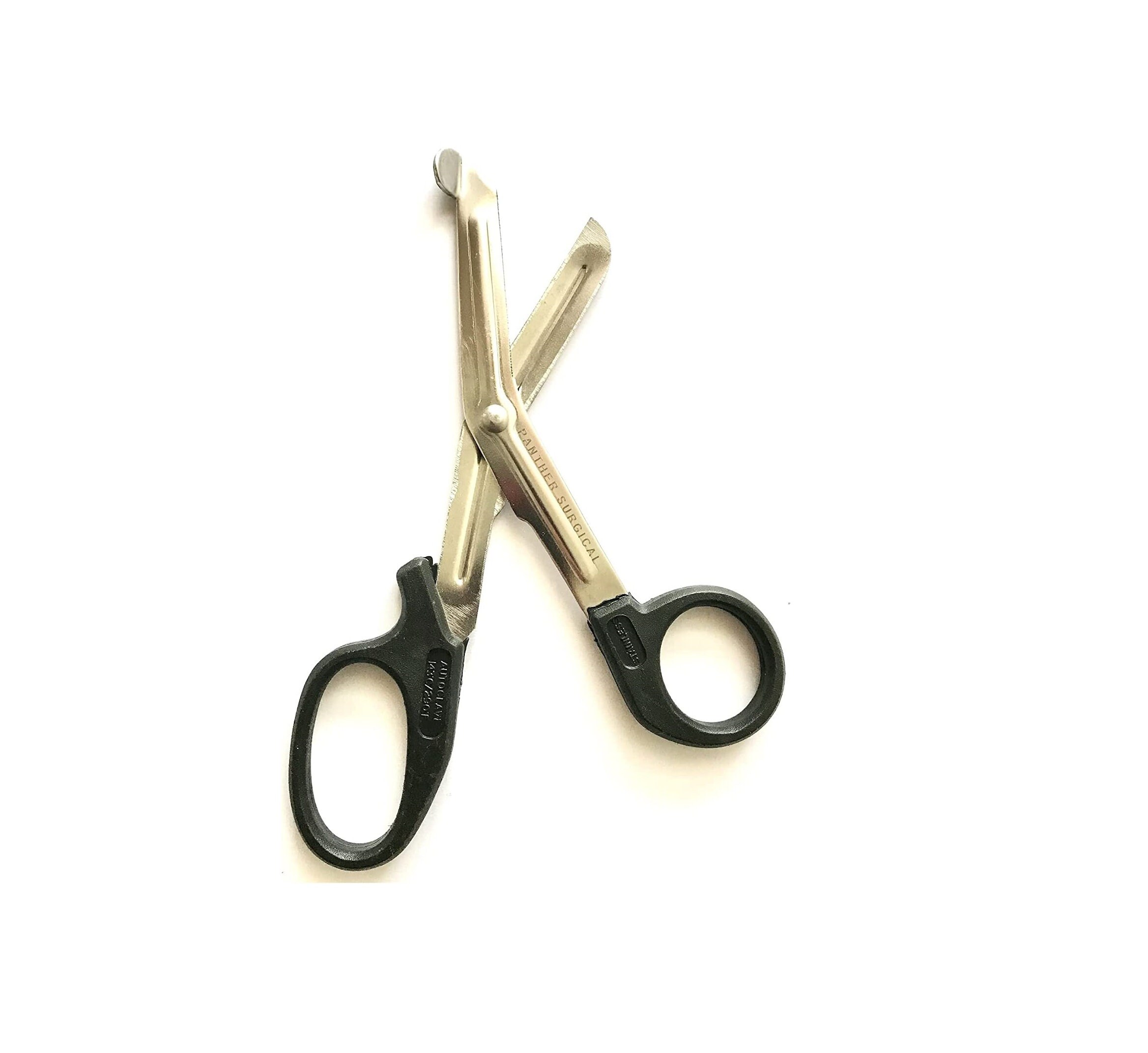 Stainless Steel Plastic Handle Lister Bandage Scissors 5.5 Inch Student ...