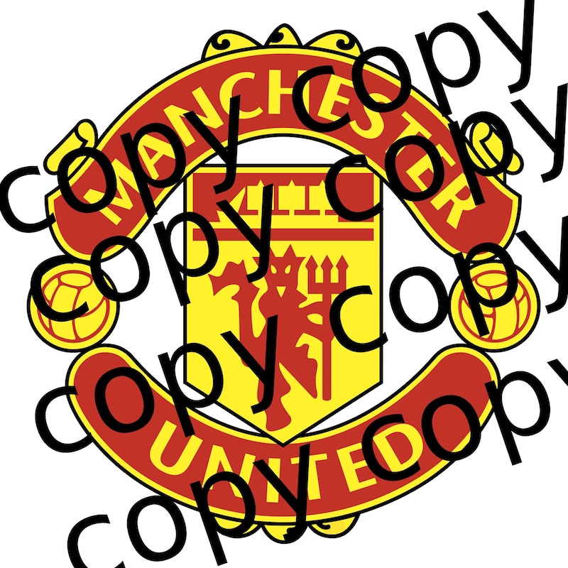 Manchester United Cricut - Etsy UK