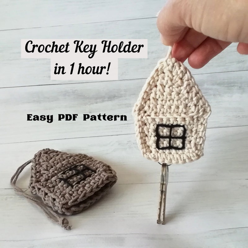 Crochet Key Case - Etsy