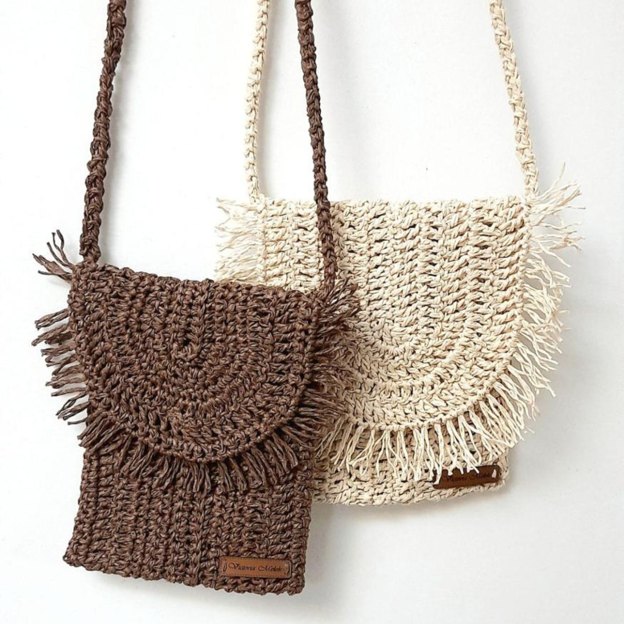 Crochet Mini Bag Pattern, Bag Pattern, Crochet Raffia Bag, Phone Bag ...